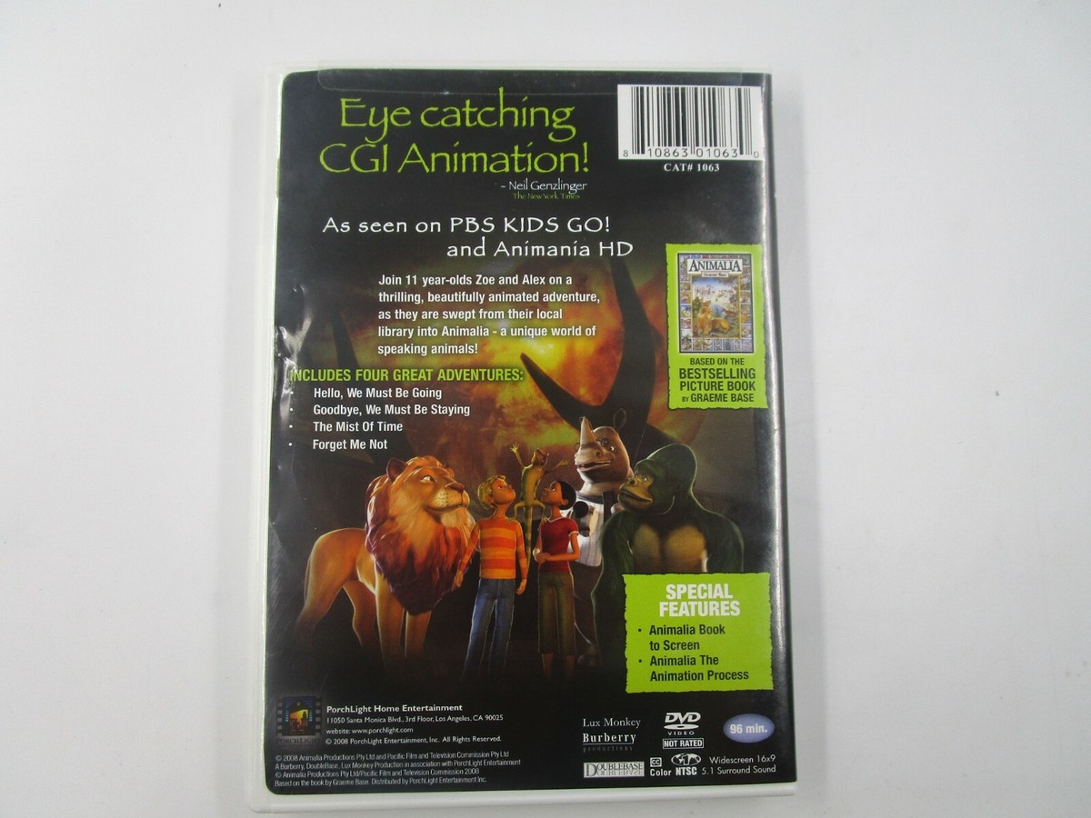 Animalia Dvd