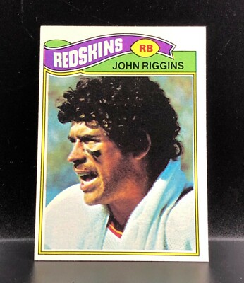 1977 Topps JOHN RIGGINS Card No. 55 Washington Redskins | eBay