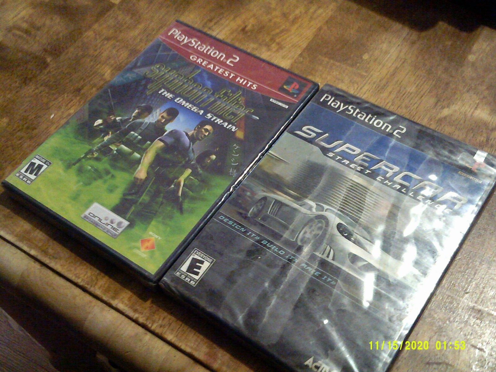 2 New Sealed PS2 Video Games Complete, syphon filter, super car | eBay