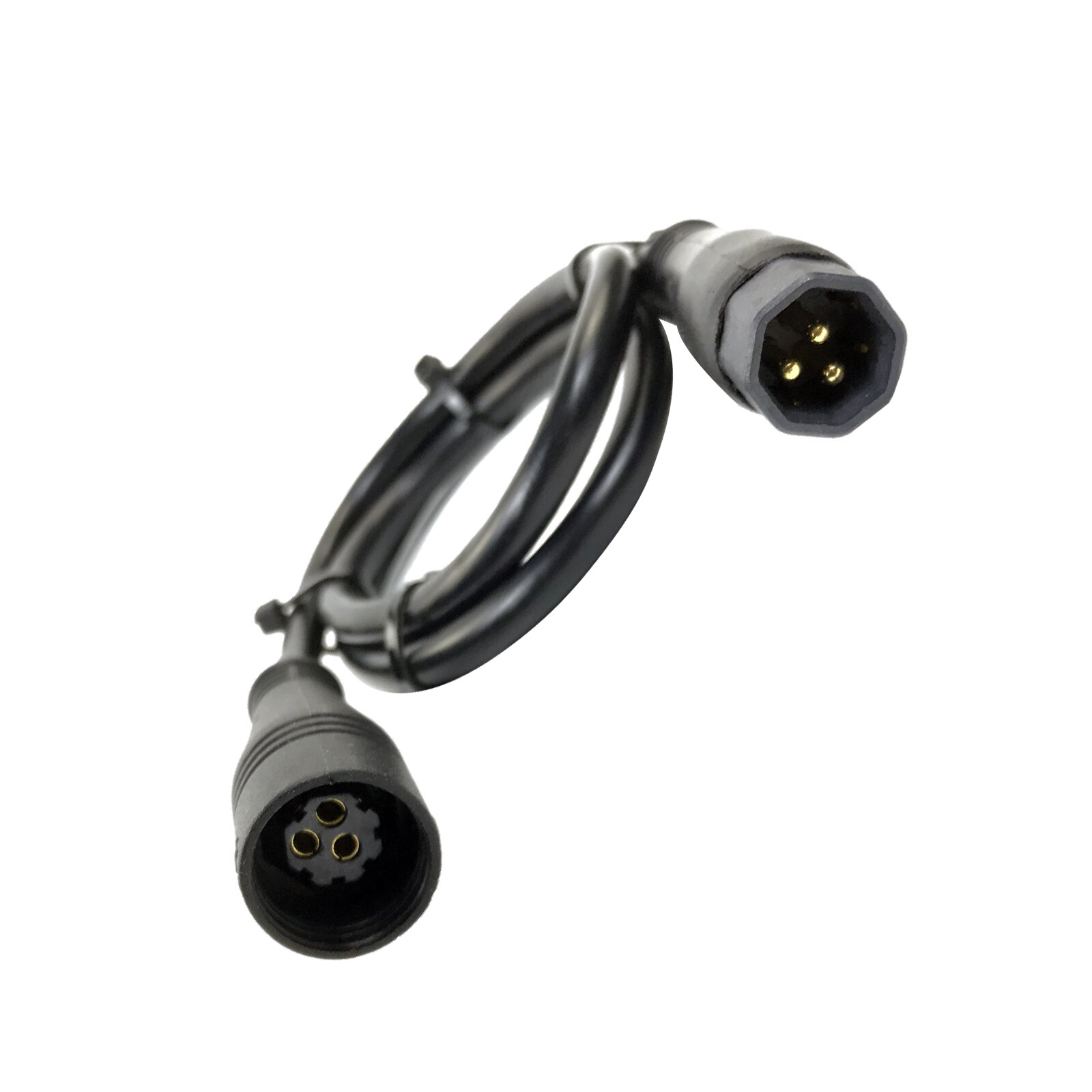 Wheel Hub Motor Cable 60cm For EBike Motor Cable Female to Male ...