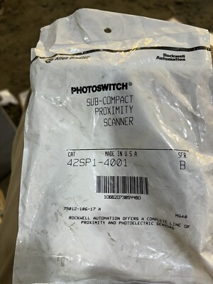 Allen Bradley Sub-Compact Proximity Scanner 42SP1-4001 | eBay