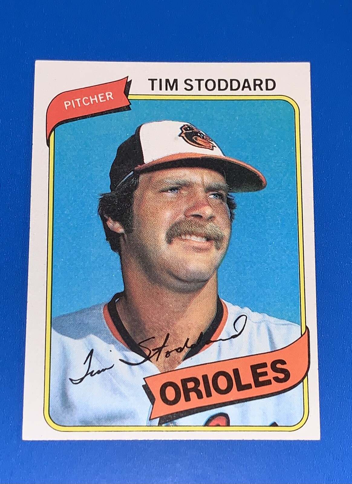 1980 Topps Tim Stoddard Rookie Card #314 Baltimore Orioles Set Break | eBay
