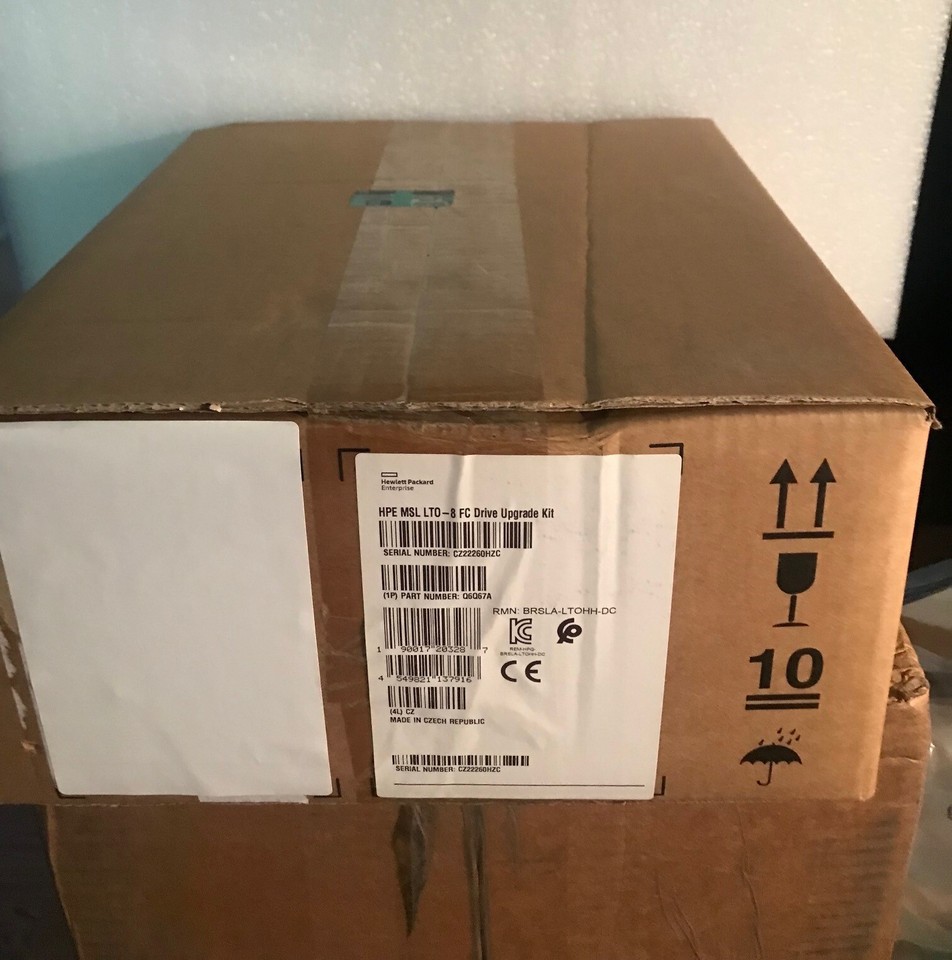 HPE 882184-001 HPE MSL LTO-8 FC DRIVE UPGRADE KIT Q6Q67A NEW IN THE BOX ...