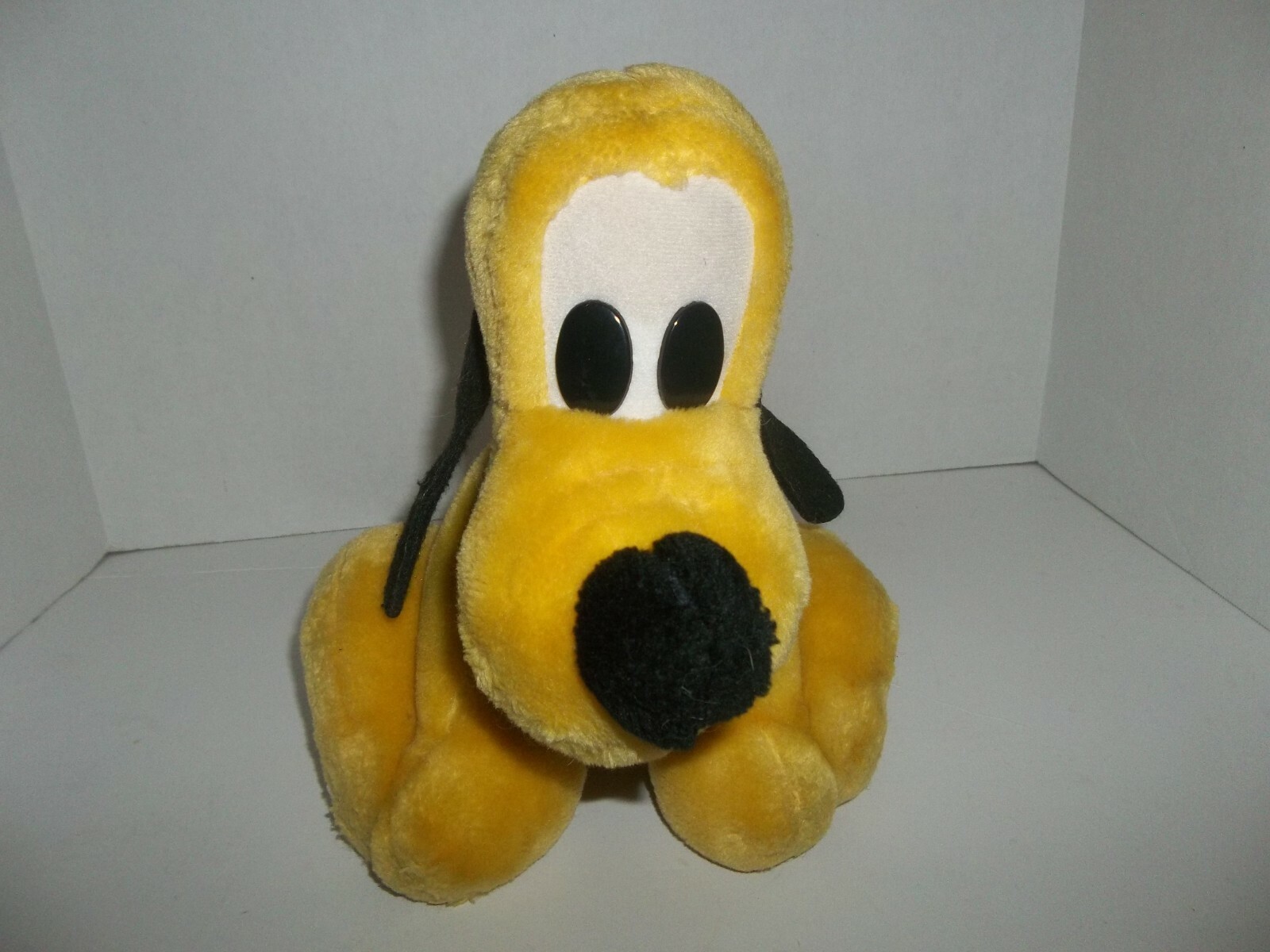 vintage disneyland walt disney world mickey mouse dog pluto plush 9 ...