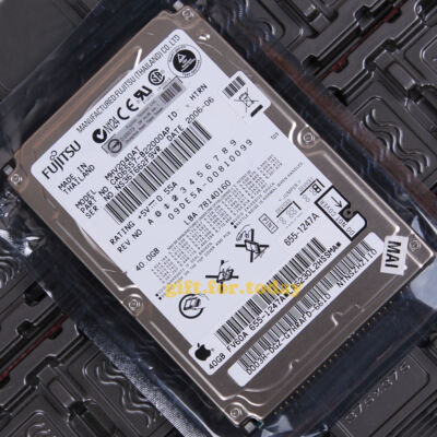 FUJITSU 40 GB 4200 RPM IDE PATA 2.5" (MHV2040AT) Internal Hard Drive ...