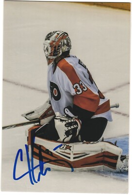 Cal Heeter Autographed 4x6 Color Photo Philadelphia Flyers Goalie #33 ...