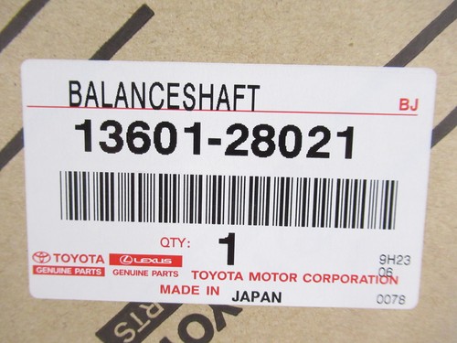 Genuine OEM Toyota Lexus 13601-28021 Balance Shaft | eBay