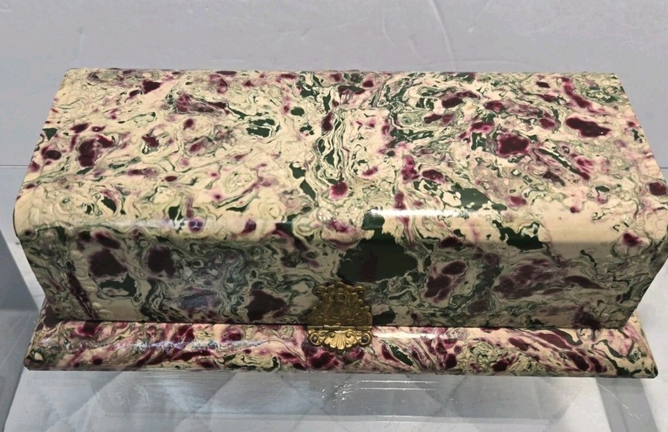 Antique Childs Dresser Box Celluloid Brush,comb And Hand Mirror | eBay UK