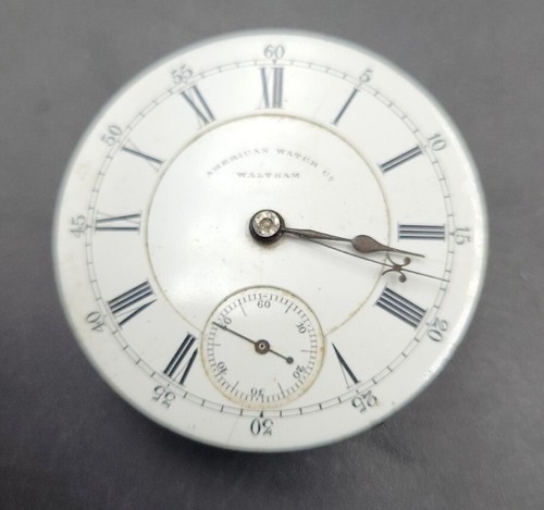 Mod 1877 Appleton Tracy Waltham 18s Pocket Watch Movement As Is | eBay