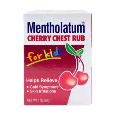 Mentholatum Cherry Chest Rub For Kids ~ 28g ~ EXP 2026 !!! | eBay