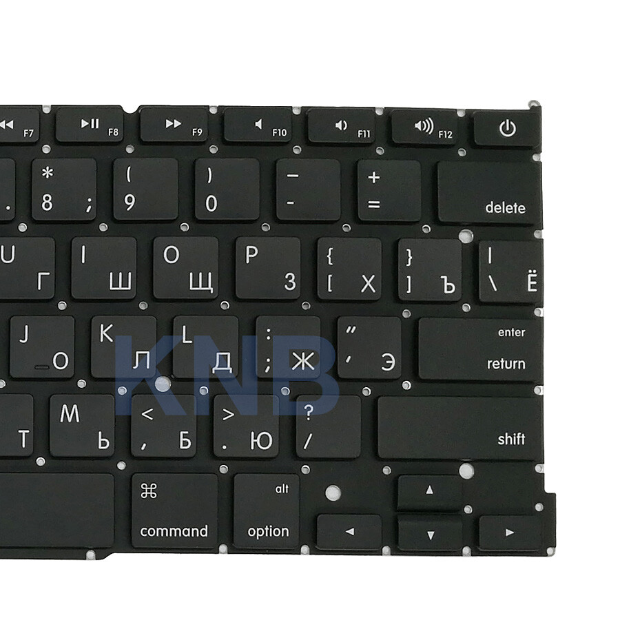 New For Macbook Pro Retina 13" A1502 Keyboard Russian Layout US-RU 2013 ...