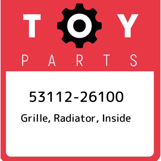 5311226100 Genuine Toyota Grille Radiator Inside 53112-26100 for sale ...