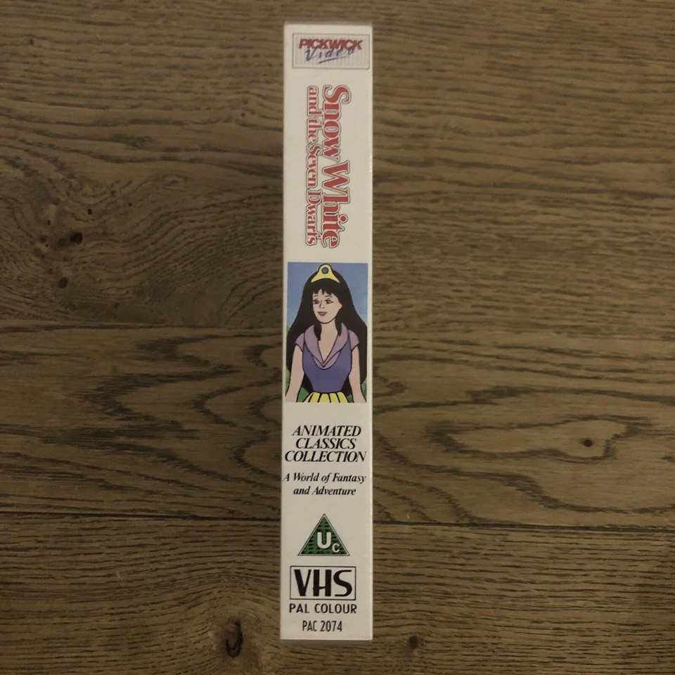 pickwick video snow white and the seven dwarfs childrens VHS Video Pre ...
