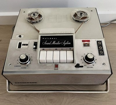 Vintage National Tape Recorder - Sound Monitor System - RQ-705 Reel-To ...