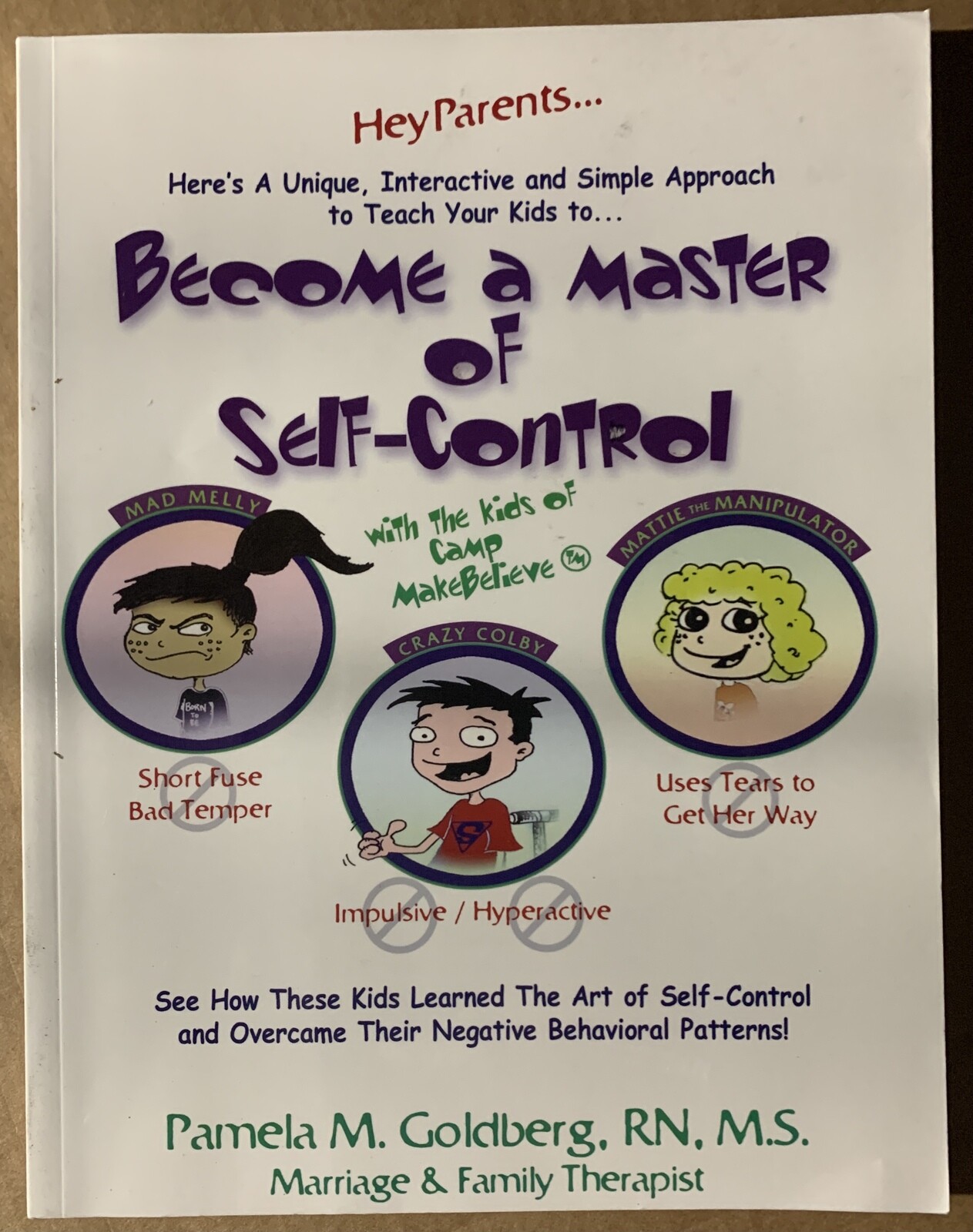 Self Control Poster For Kids