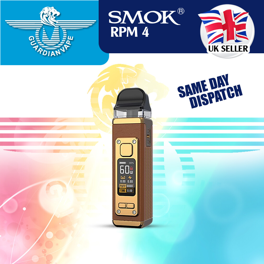 Smok RPM 4 Pod Vape Kit 60W 1650mAh RPM 4 RPM Pod Fast Dispatch UK ...