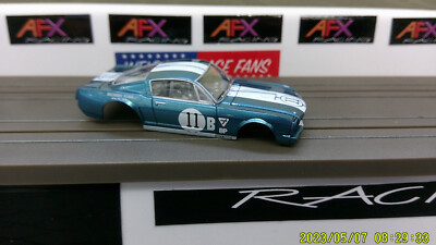 AFX RACING H.O. SCALE SLOT CAR BODY ONLY 1965 SHELBY GT350R DONOHUE ...