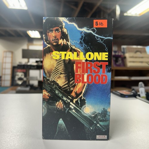 First Blood VHS With Sylvester Stallone | eBay