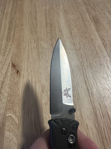 Benchmade 530 Knife - Mel Pardue Design - 154cm Stainless Steel Plain ...