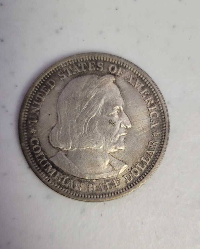 1893 Christopher Columbus Chicago World's Columbian Expo Silver Half ...
