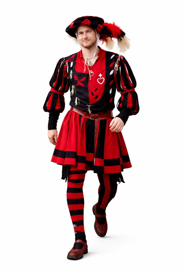 Renaissance German Landsknecht Outfit For Men-Medieval Festival Costume ...