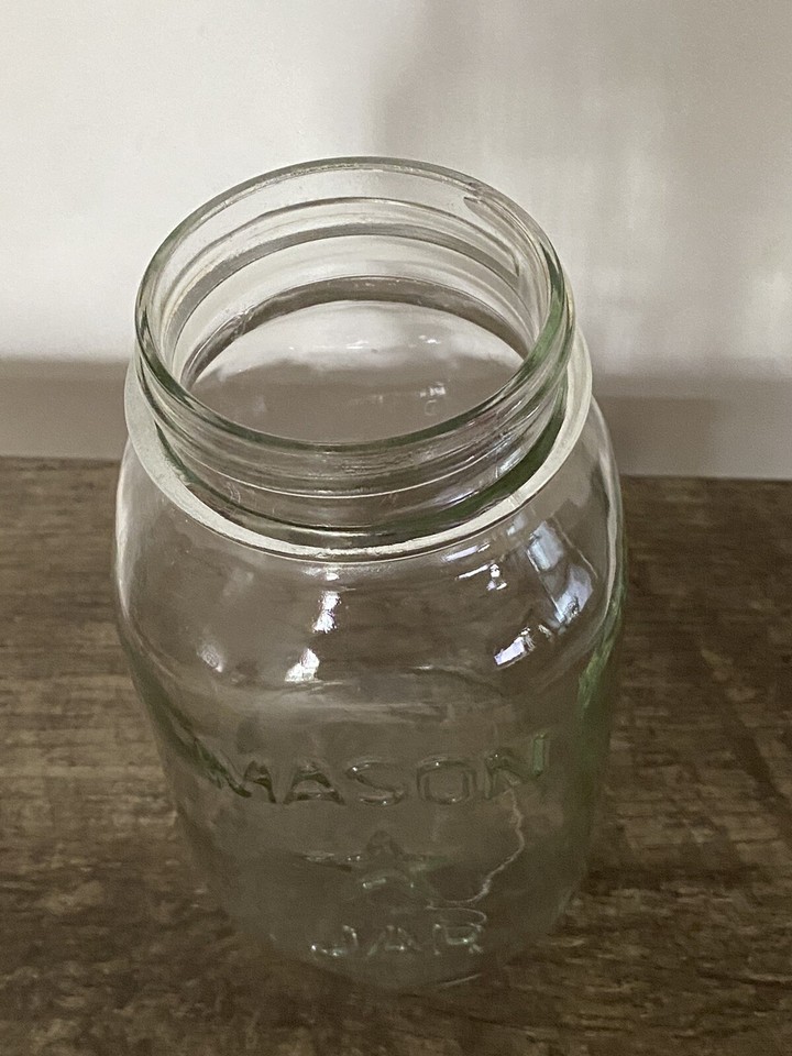 1970's Mason Star Canning Jar Quart Clear | eBay
