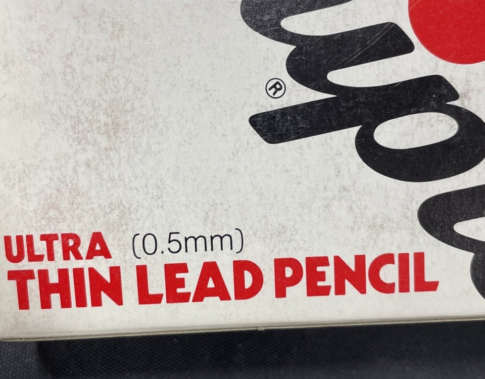 Scripto Ultra Thin Lead Pencils 0.5 mm Assorted Colors No. P650 12 Pack ...