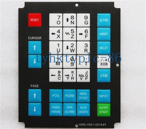 1 PCS NEW Fanuc A98L-0001-0518#T key film sticker | eBay