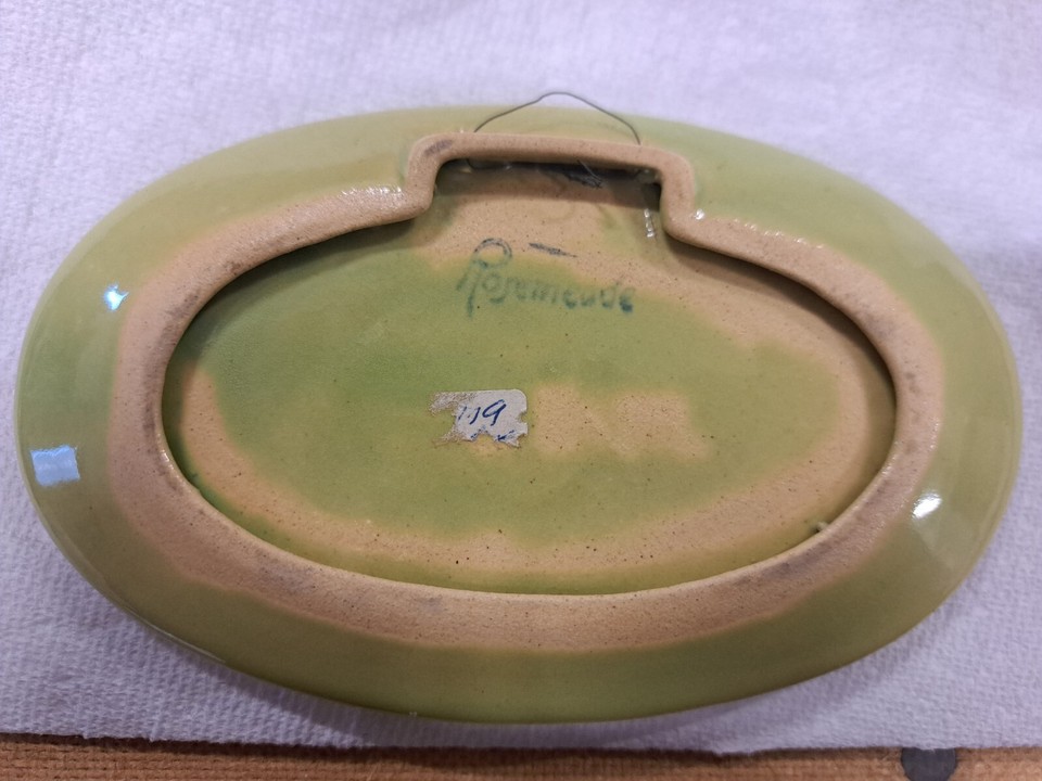 RARE Rosemeade Muskellunge Fish Plate. Beautiful colors. Excellent ...