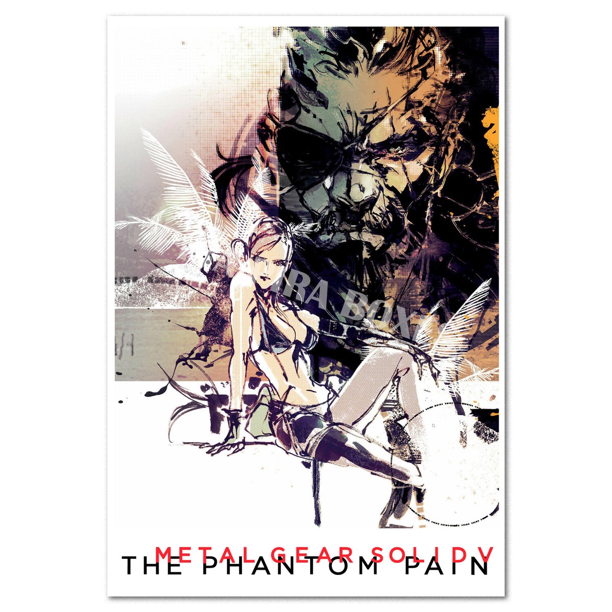 Metal Gear Solid 5 Phantom Pain Poster Metal Gear Solid V: The Phantom
