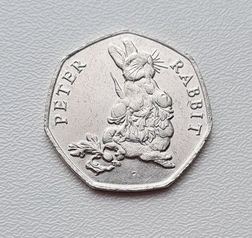 2018 Beatrix Potter 50p Coin ~ Peter Rabbit ~ Fifty Pence Coin | eBay