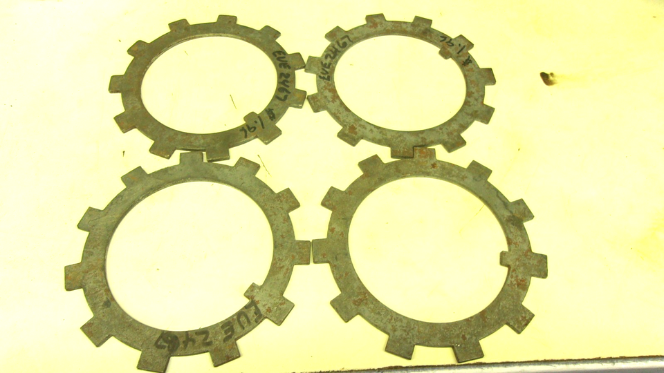 set of 4 Euclid lock tangs for commercial truck axle bearing nut | eBay