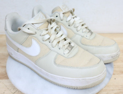 Nice Used Nike Air Force 1 07 BIRCH Athletic Sneakers Size 8 Men’s ...