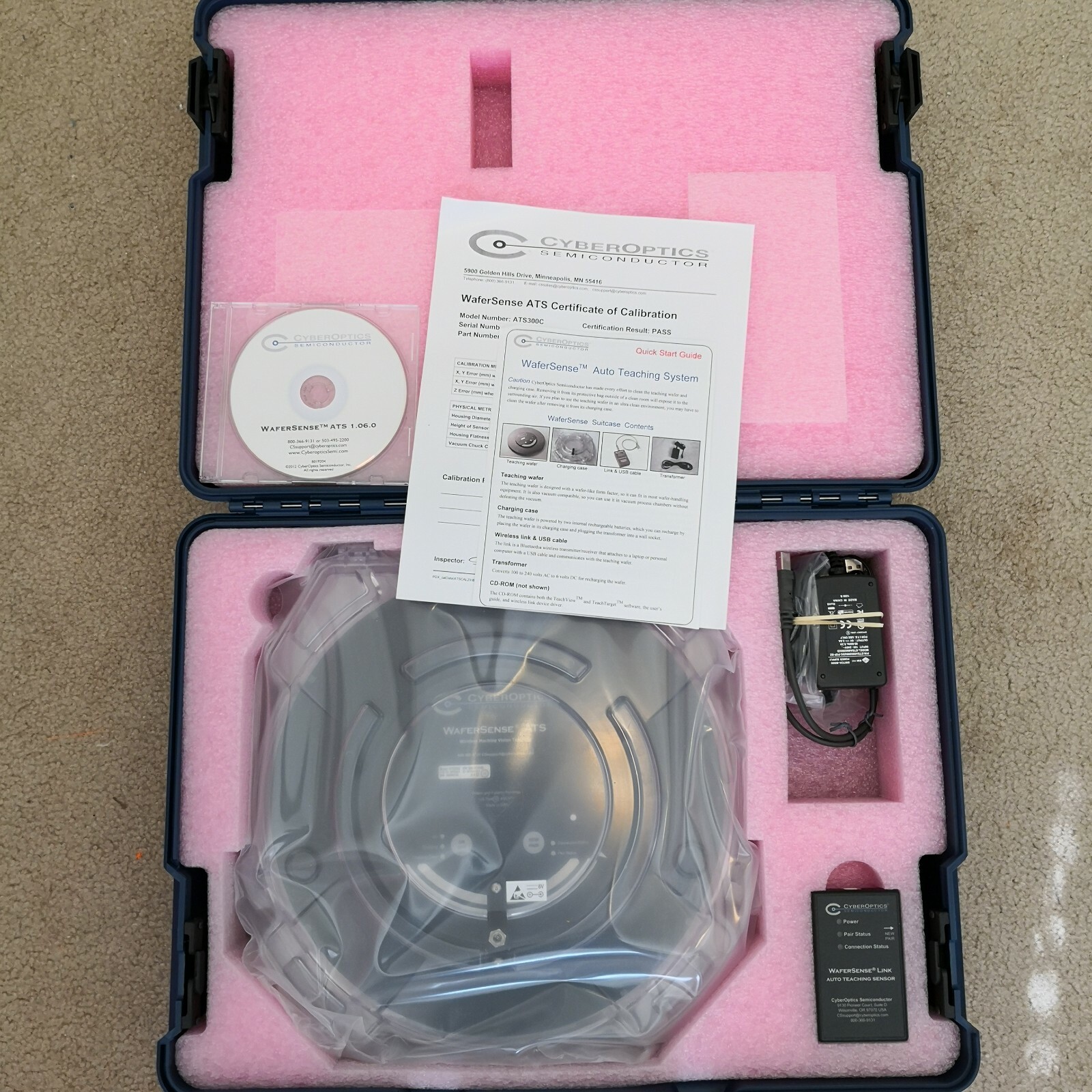 CyberOptics ATS300C Auto Teaching System WaferSense 300mm position ...