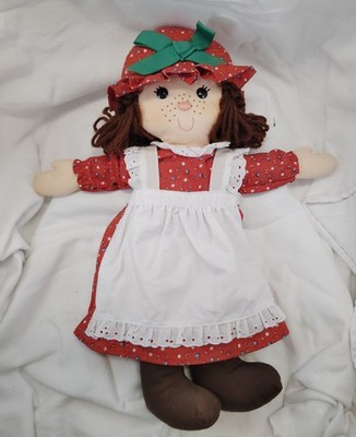 1982 Hallmark Christmas Doll Stuffables Stocking Apron 18 Inch | eBay