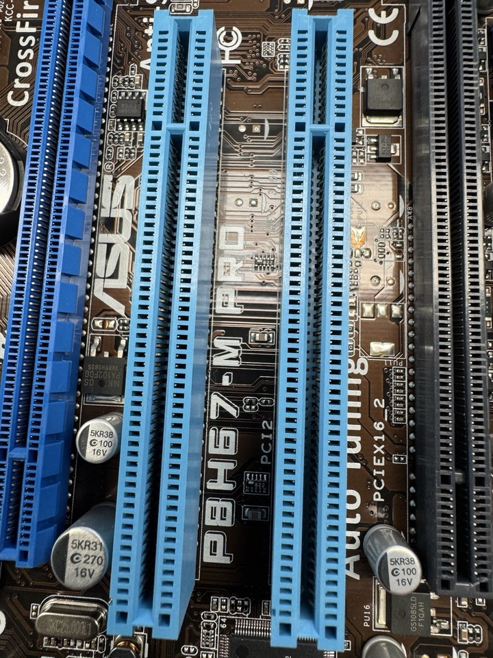 Asus P8H67-M PRO LGA 1155 DDR3 SDRAM Desktop Motherboard w/ i5-2400 ...