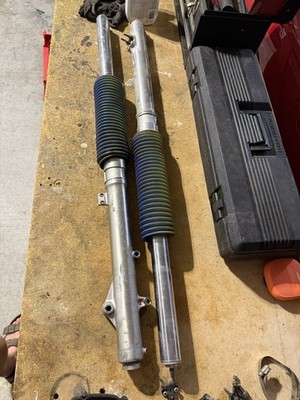 1985 85 CR125 CR 125 OEM Front Suspension Damper Forks Fork Tube ...