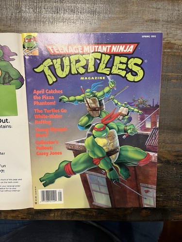 Teenage Mutant Ninja Turtles Magazine - Spring 1992 - MINT | eBay