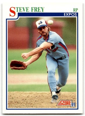 1991 Score Steve Frey Montreal Expos #436 | eBay