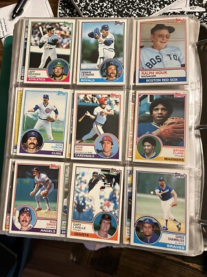 1983 TOPPS BASEBALL – COMPLETE SET (792 CARDS) – VERY GOOD CONDITION | eBay