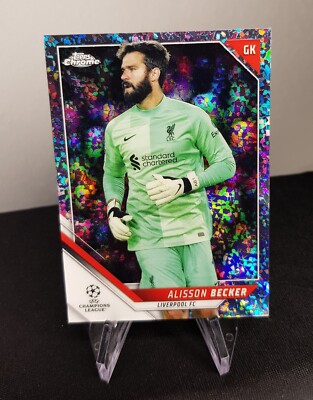 2021-22 Topps UCL Chrome - Allison Becker - Silver Mini Diamond ...