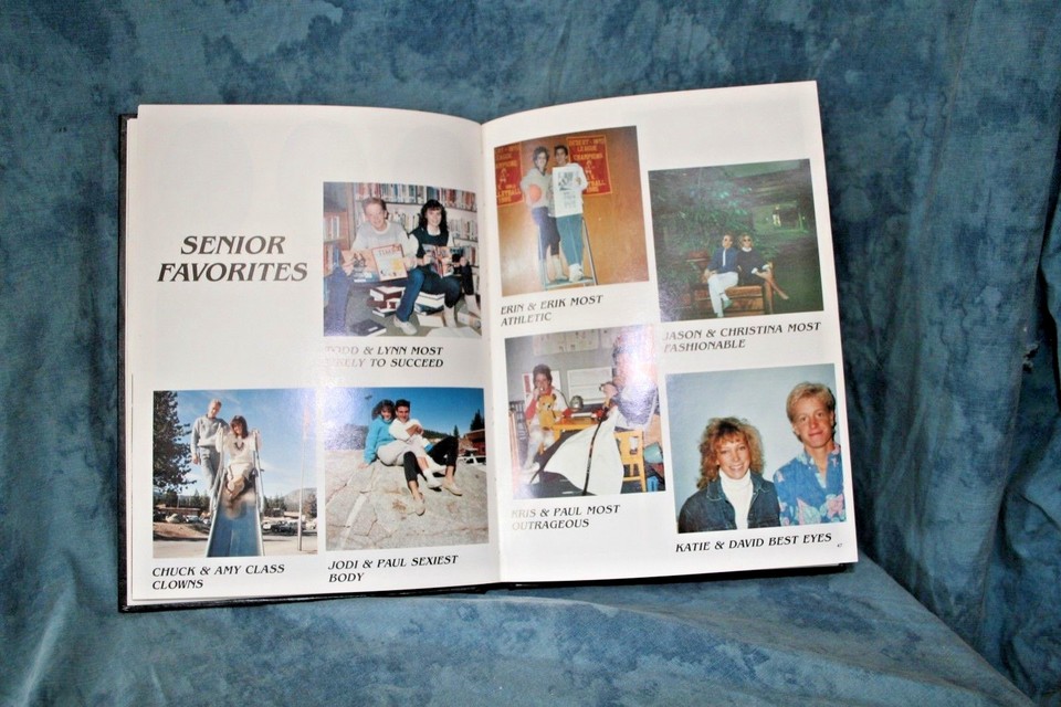 Mammoth Lakes California High School Yearbook 1987 Minaret H/C | eBay