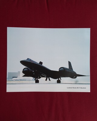 SKUNK WORKS LOCKHEED MARTIN SR-71 BLACKBIRD PHOTO | eBay