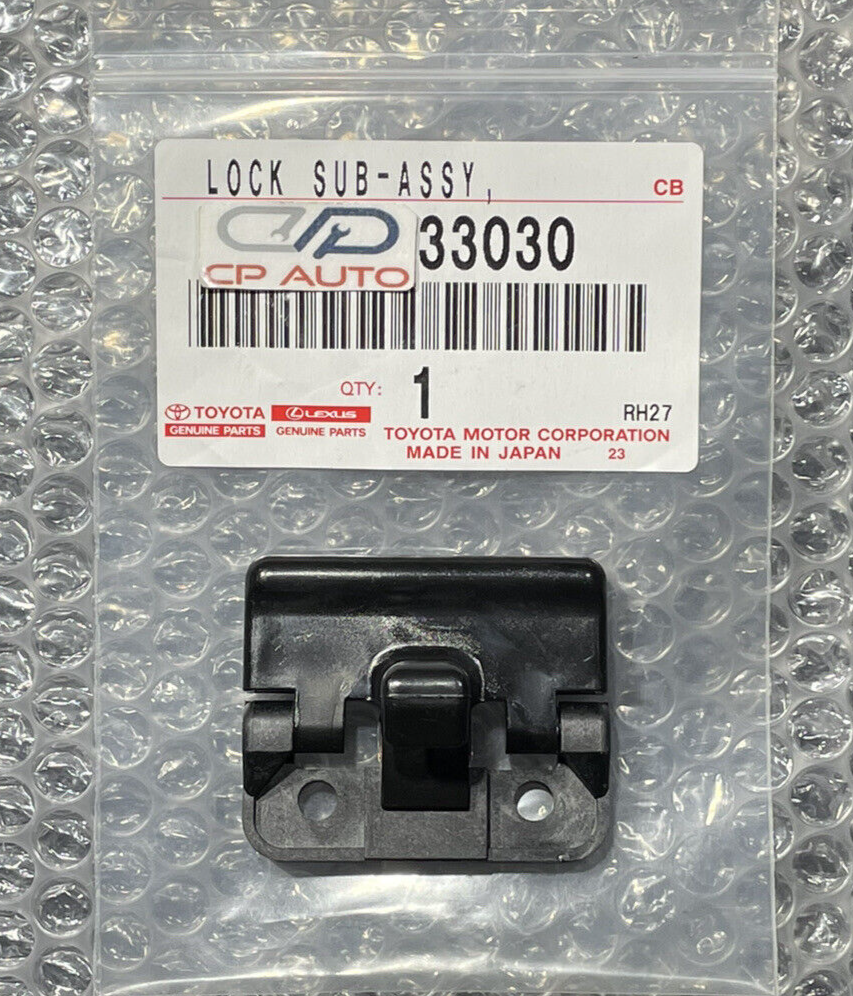 08 - 13 TOYOTA HIGHLANDER CENTER CONSOLE ARM REST HINGE LID LOCK OEM ...