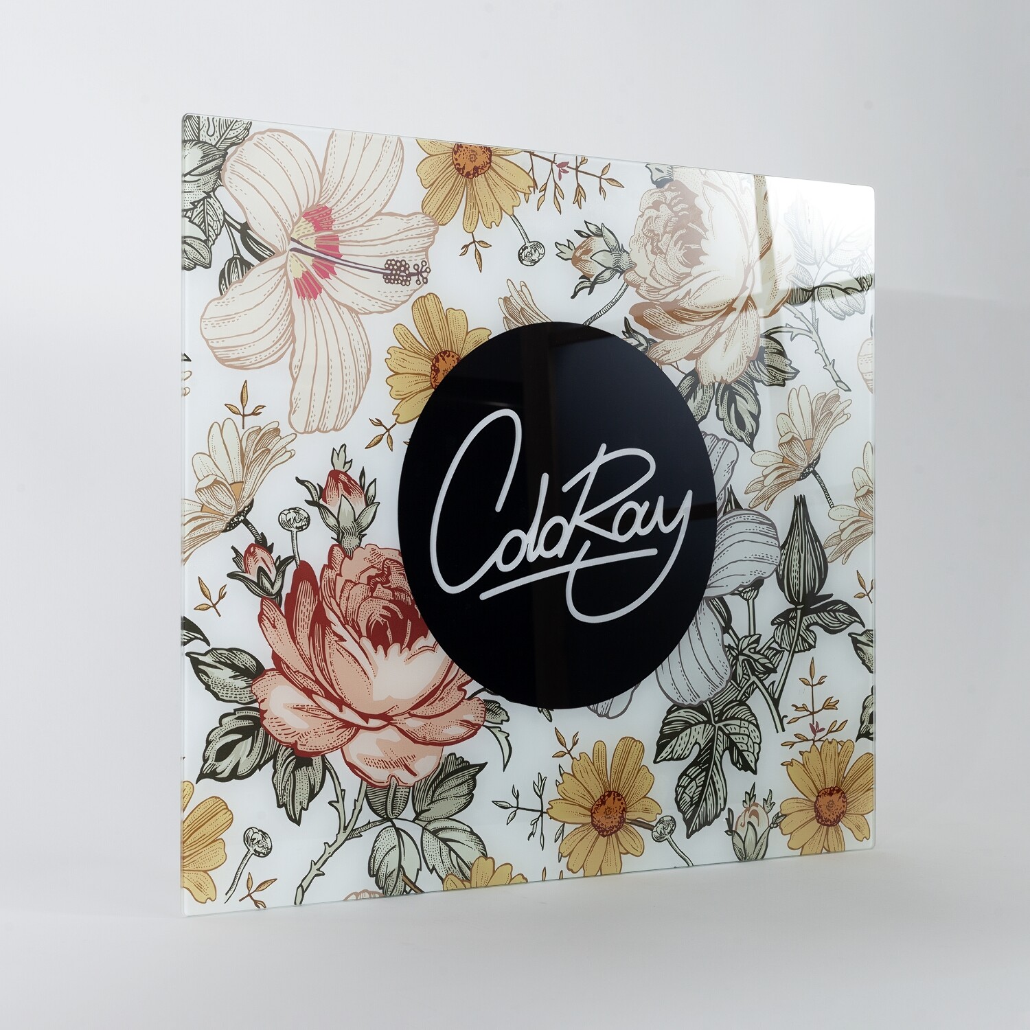 Tempered Glass Worktop Saver White Marble Stone Texture Peel Stick ...