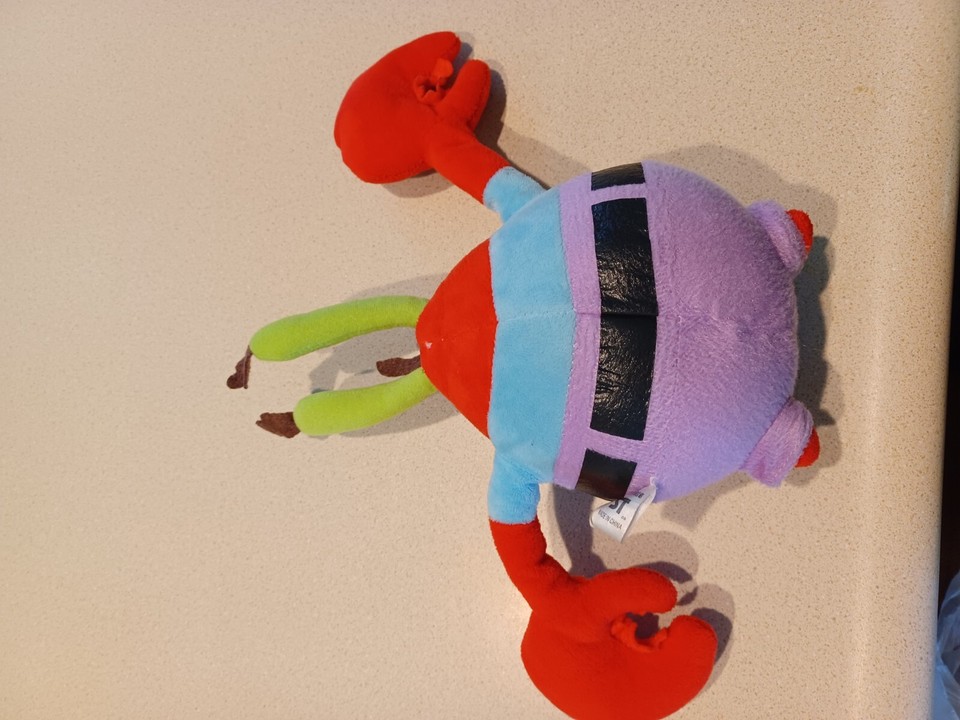 Spongebob Squarepants- Mr. Krabs Stuffed Plush- 6” | eBay