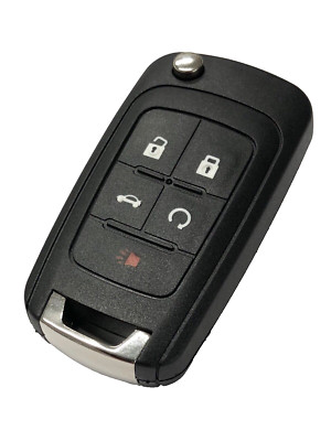 OEM ELECTRONIC 5 BUTTON REMOTE FLIP KEY FOB FOR 2010-2018 CHEVROLET ...