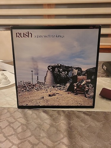 RUSH – A FAREWELL TO KINGS - VINYL LP BLACK SRM-1-1184 MERCURY RARE ...