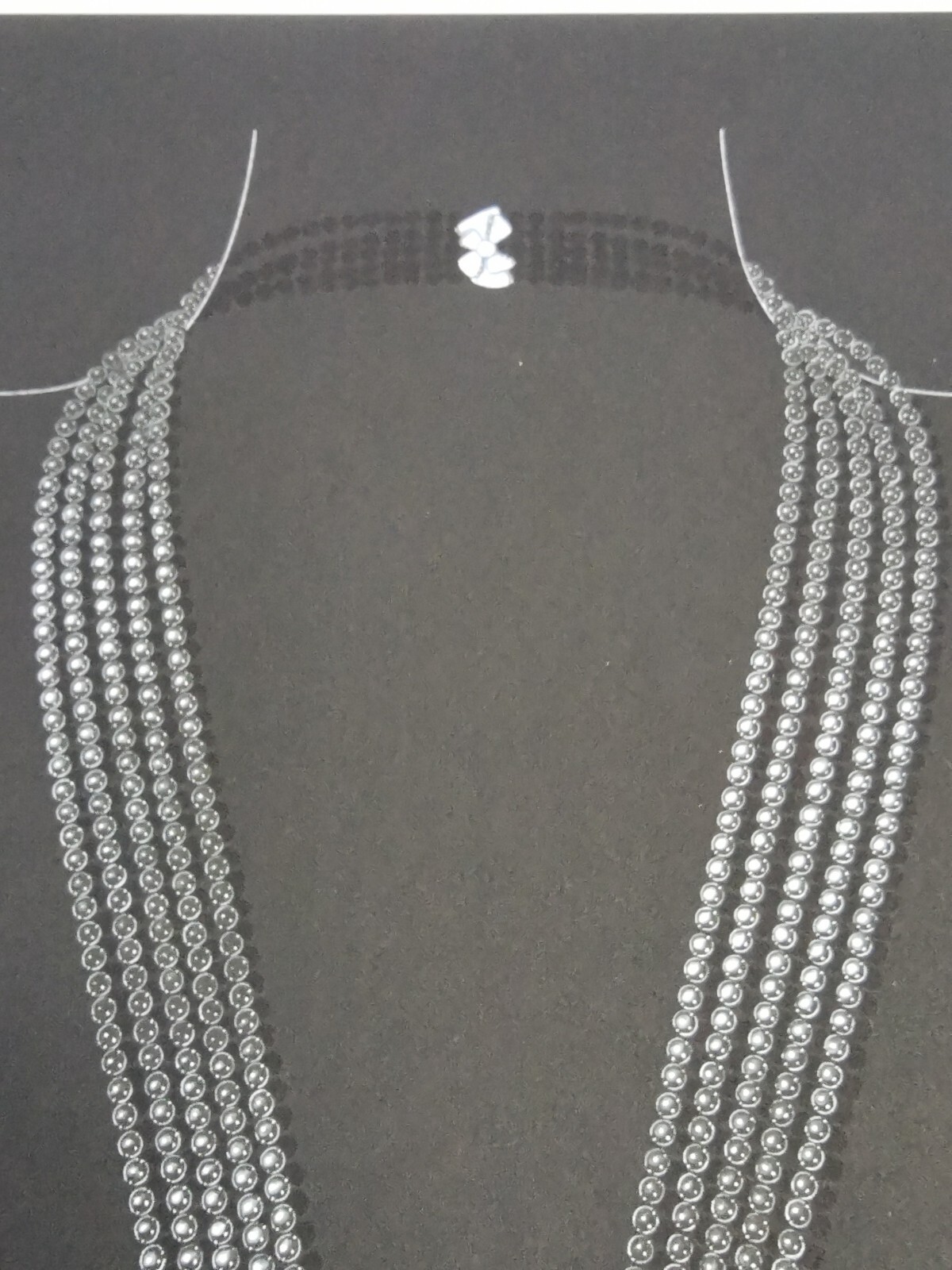 GOUACHÉ - IMPRESSION ORIGINALE - BIJOUX - SAUTOIR -HAUTE JOAILLERIE ...