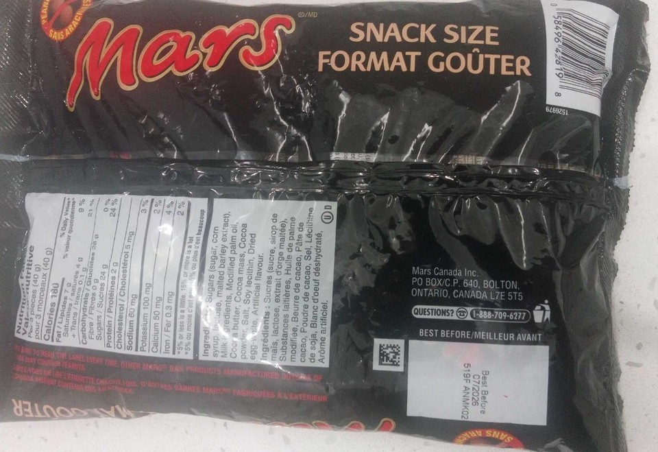 MARS Chocolate Fun Size Bars Multipack 247g exp 07/2026 | eBay
